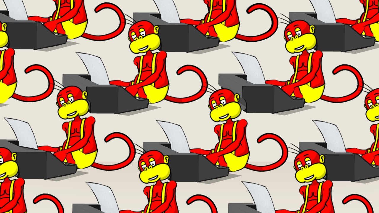 Infinite Monkey Theorem Animated Short - Part 5