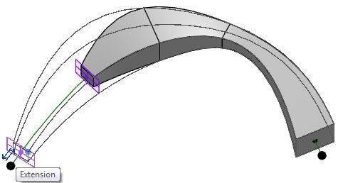 RevitCat: Tightly Curved Swept Blends in Revit Adaptive/Massing Environment