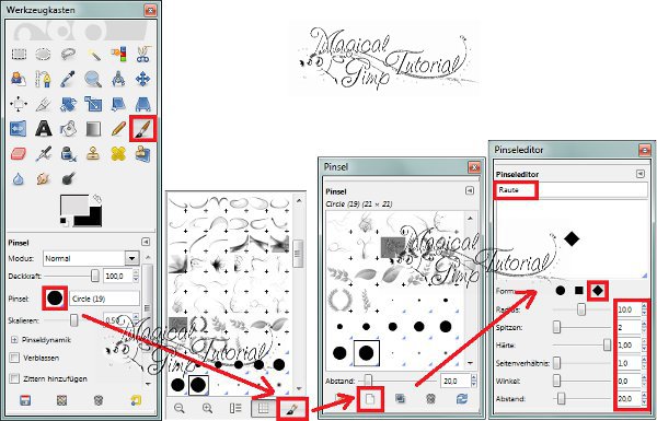 Magical Gimp-Tutorial: Gimp Tutorial "Wild Animals"