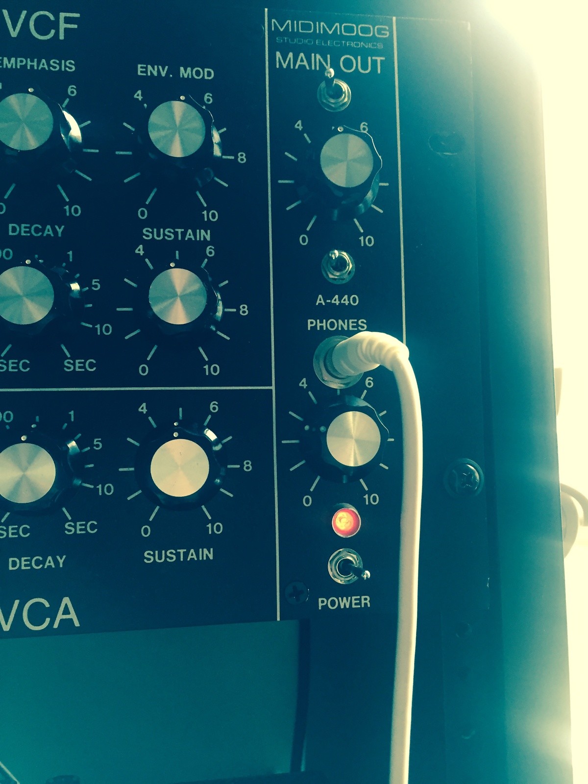 MATRIXSYNTH: Studio Electronics Midimoog with original/vintage Minimoog ...