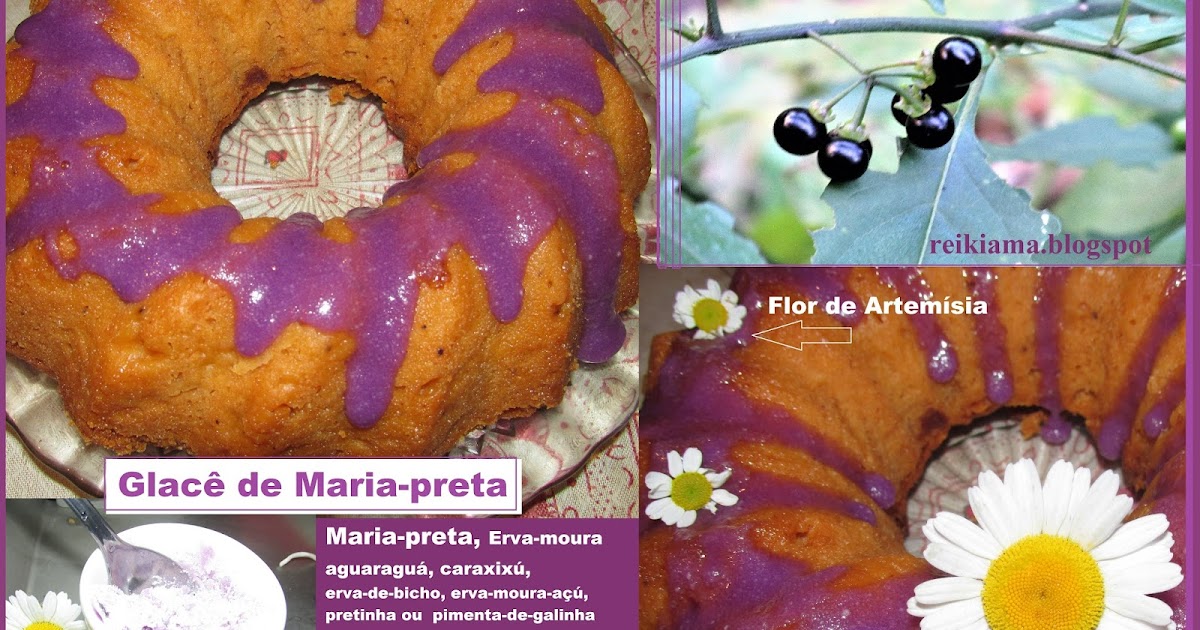 Banco de sementes trocas entre membros: Glacê de Maria-preta PANC