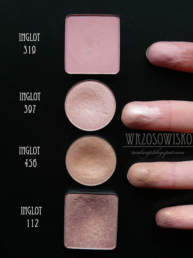 Wrzosowisko- MakeUp Blog: Moja "kolekcja" cieni do powiek + swatche