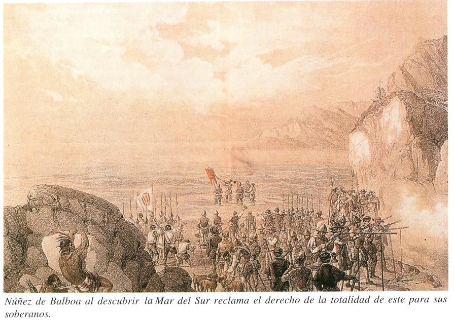 Hasieran: Vasco Nuñez de Balboa.