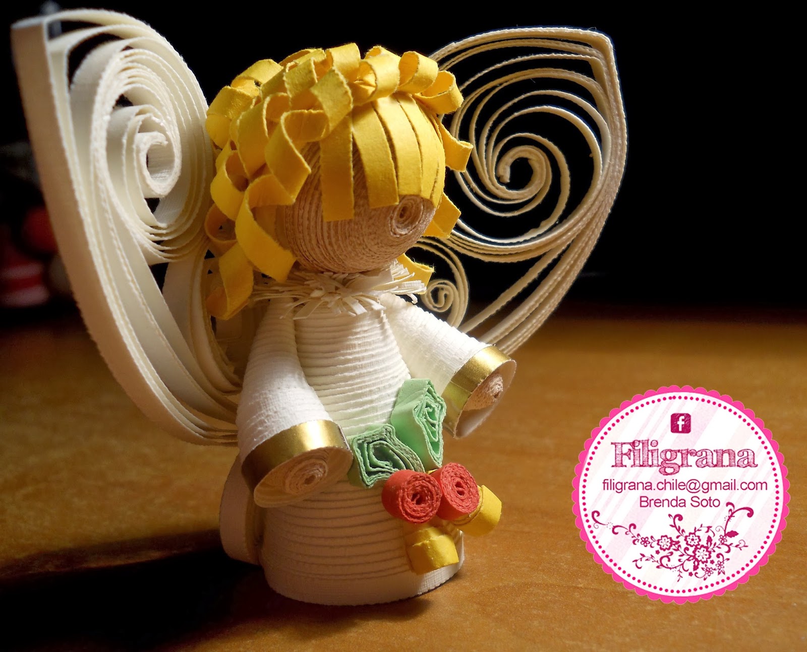 Filigrana - Quilling en Chile: Miniaturas Filigrana 3D
