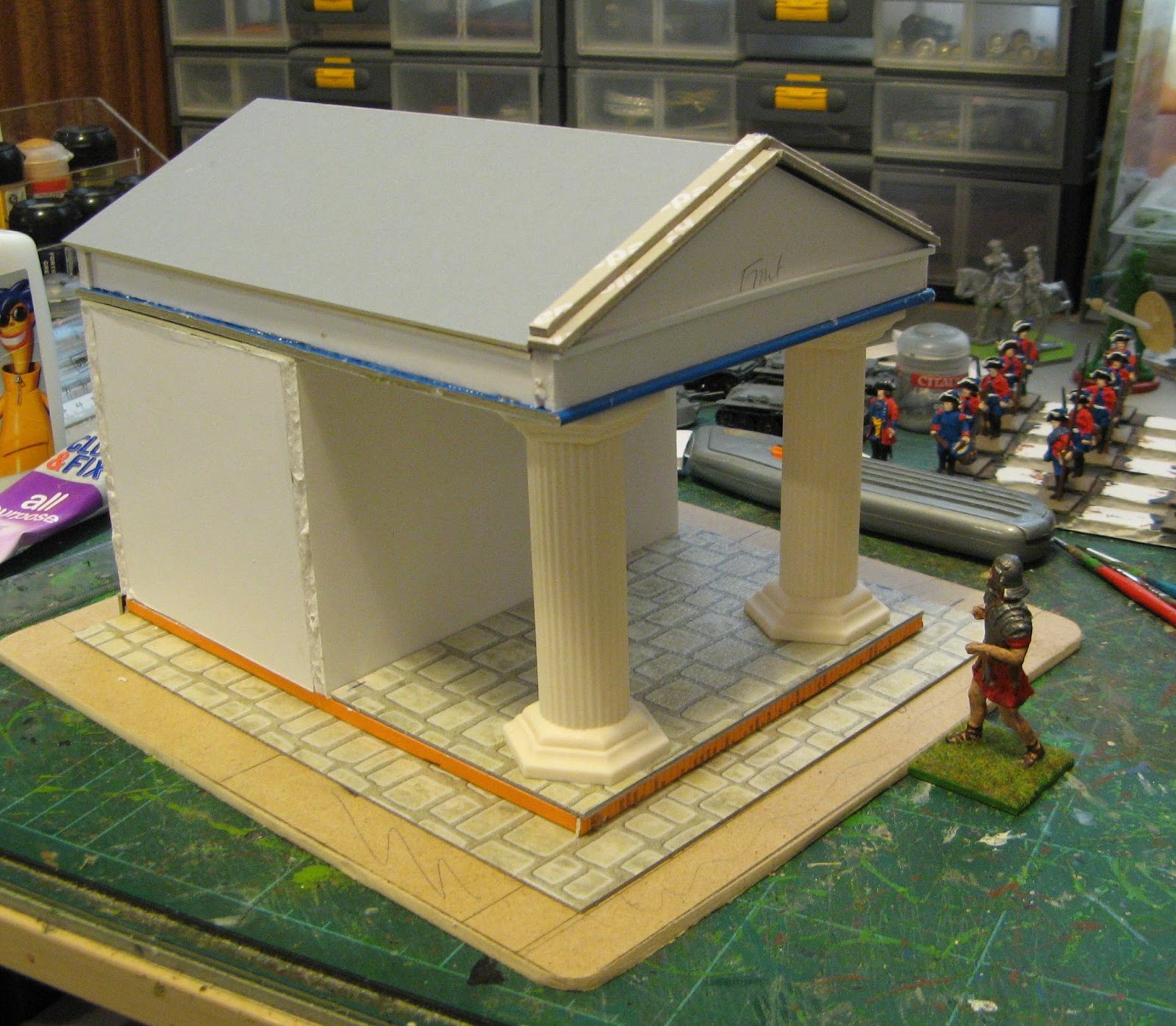 By Toutatis !: Roman Buildings(1) - Initial Construction - Temple & Spring