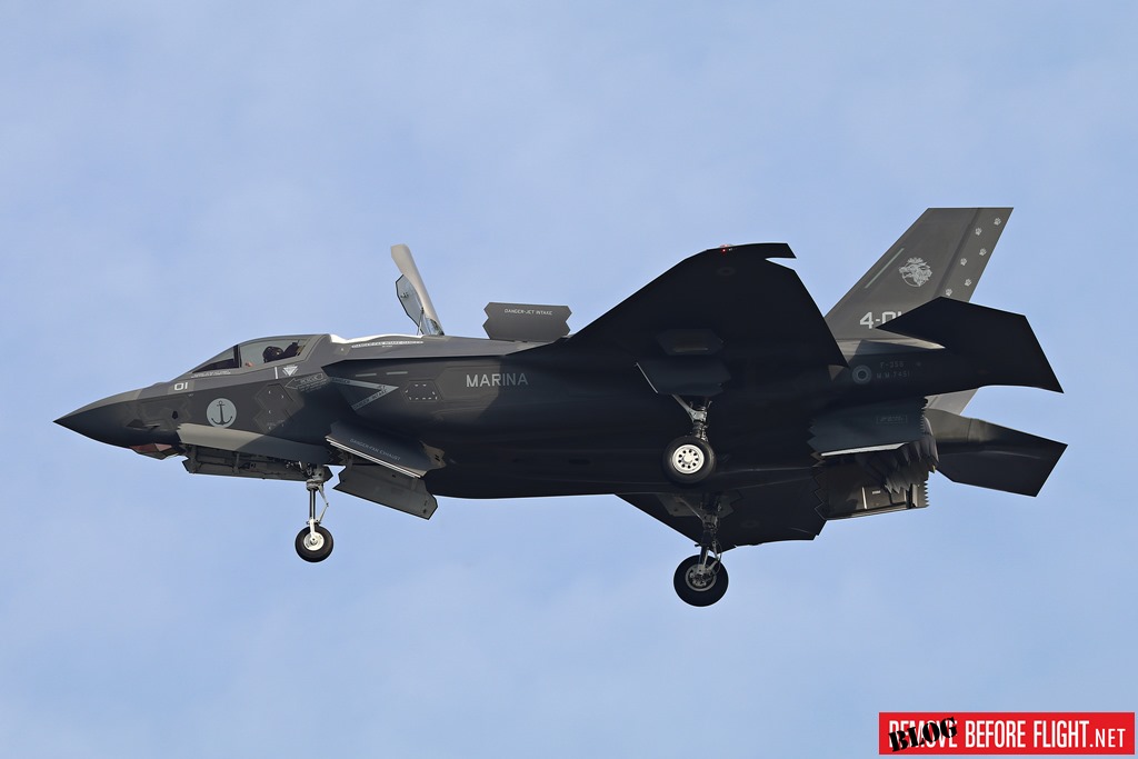 FIRST ITALIAN-BUILT F-35B CONDUCTS FINAL TEST BEFORE JOINING ITALIAN ...