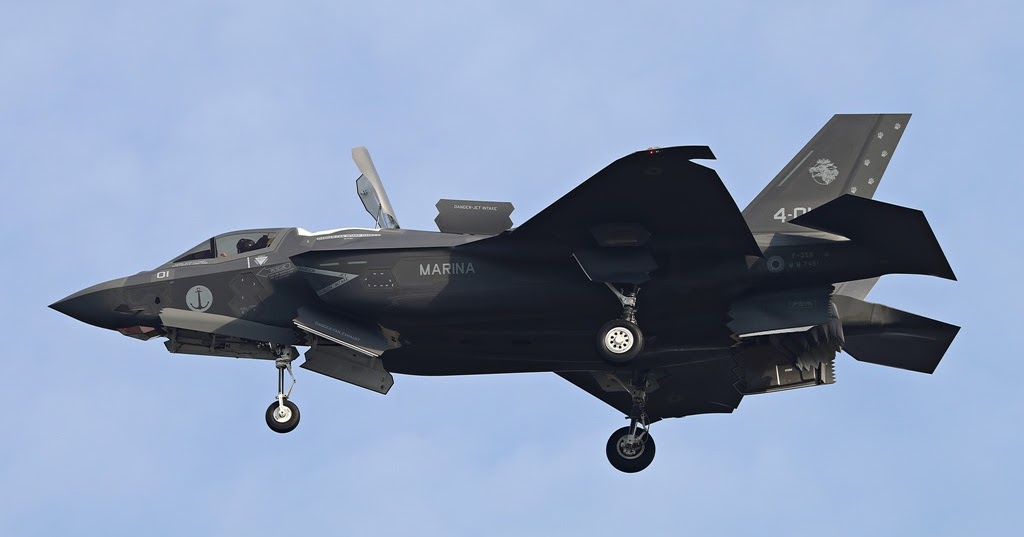 FIRST ITALIAN-BUILT F-35B CONDUCTS FINAL TEST BEFORE JOINING ITALIAN ...