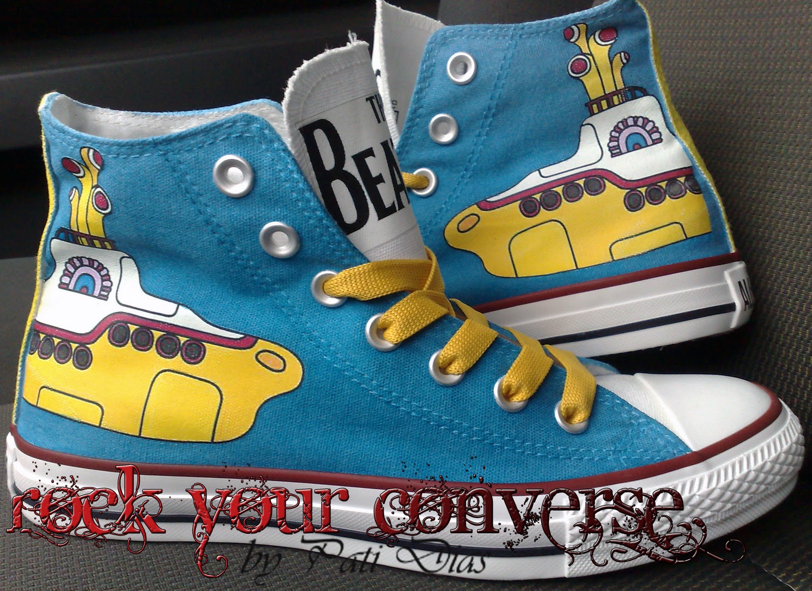 Converse All Star Customizado - Rock Your Converse!: Yellow Submarine ...