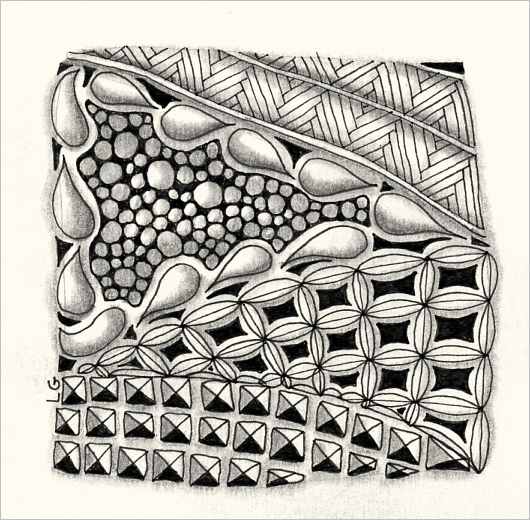 Time for Tangling: My first two Zentangles