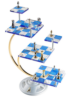The Trek Collective: New Star Trek Tridemensional Chess Set coming from ...