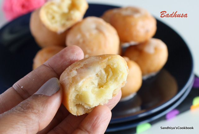 Sandhiya's Cookbook: Badusha | Balushahi | Diwali Sweet