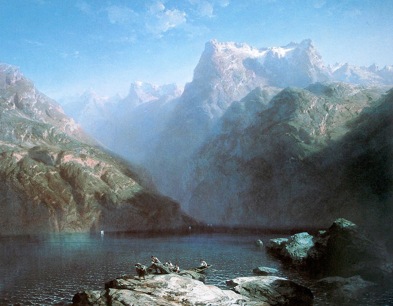 Burgundy Baron's Blog: Alexandre Calame painting