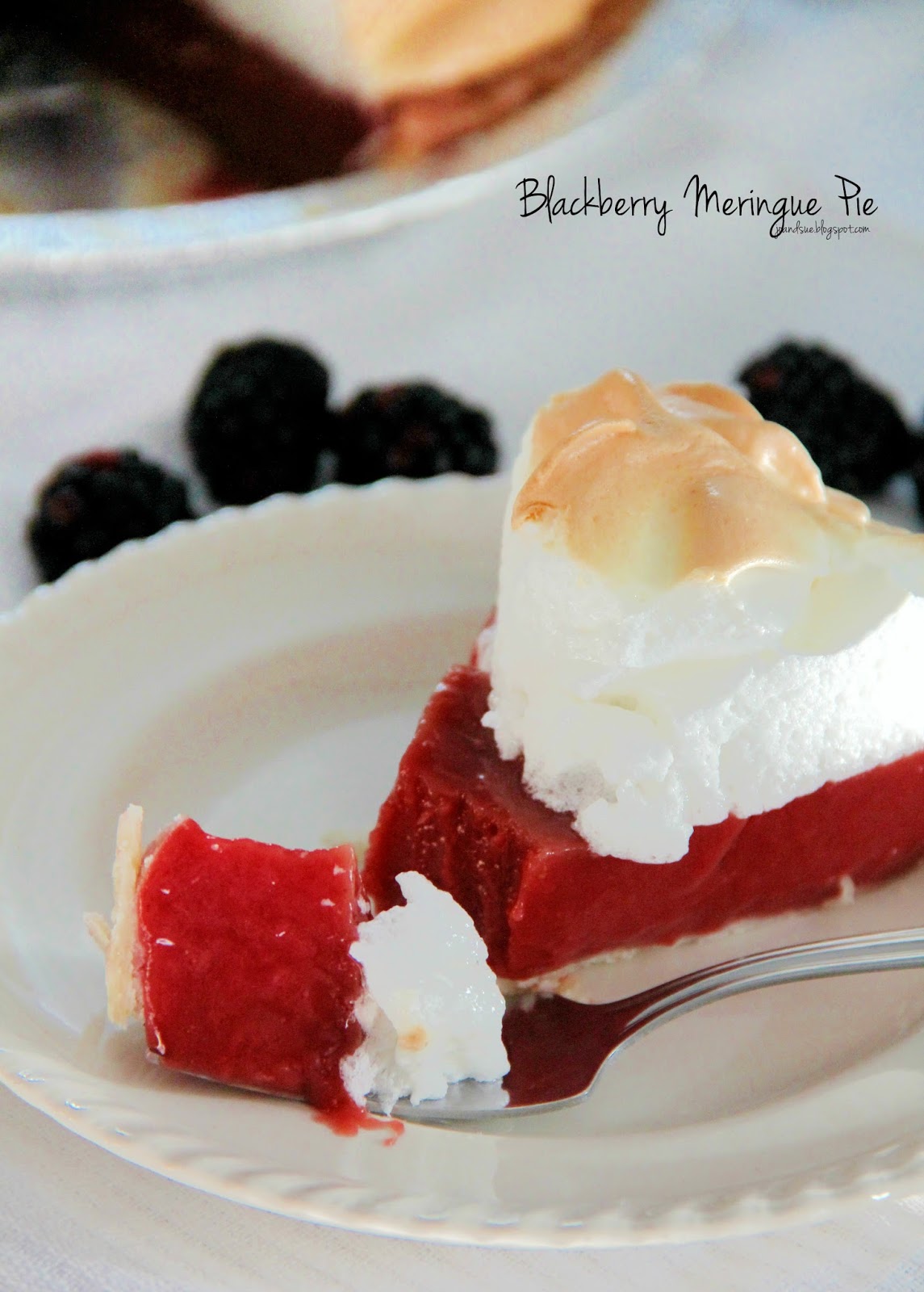 Jo and Sue: Blackberry Meringue Pie