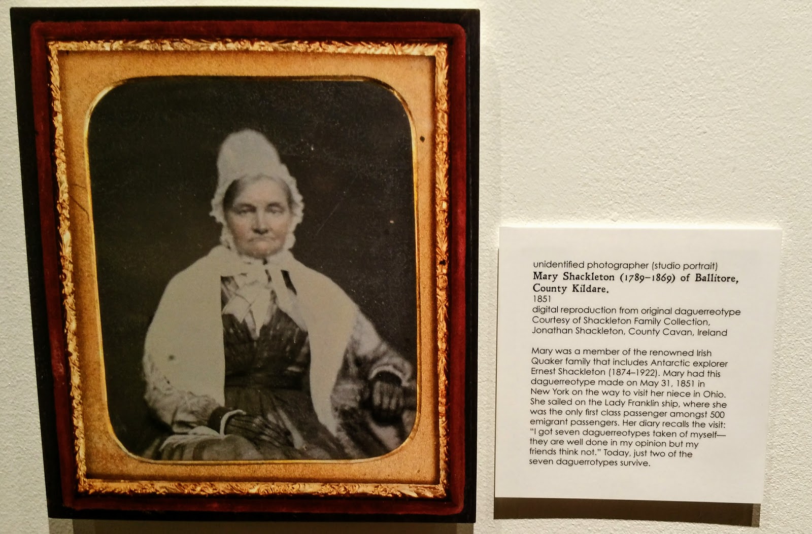 History and Culture by Bicycle: A Photo of Ireland: Shackleton Family ...