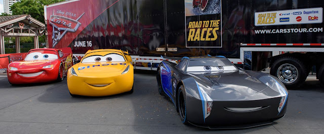 Just A Car Guy: Cars 3 characters are going on a road show, 27 cities ...