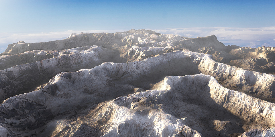 MK Visual Production: Terrain Test in Maya