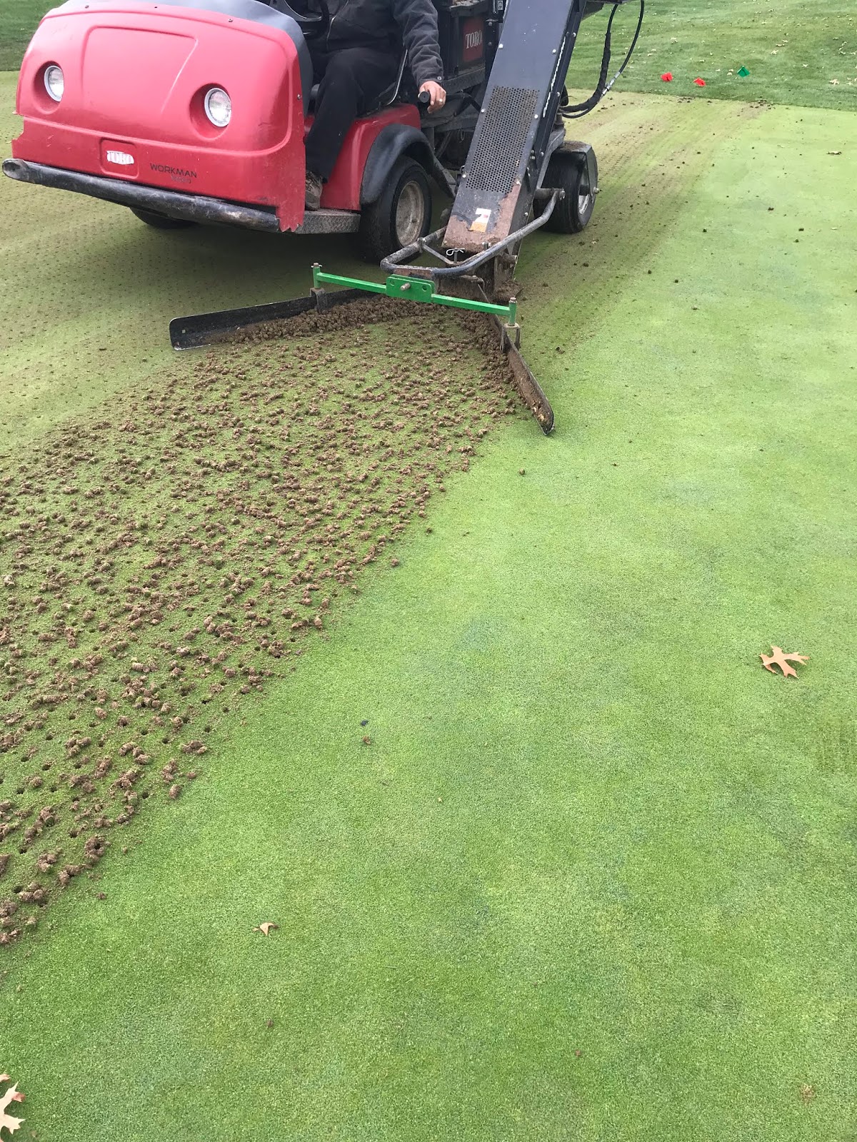 Granite Bay Golf Club Course Update: Spring Aerification Update Part III