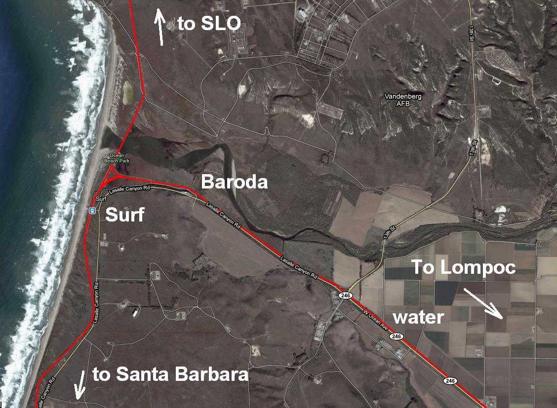 Southern Pacific's Santa Barbara Subdivision: Lompoc, Part I
