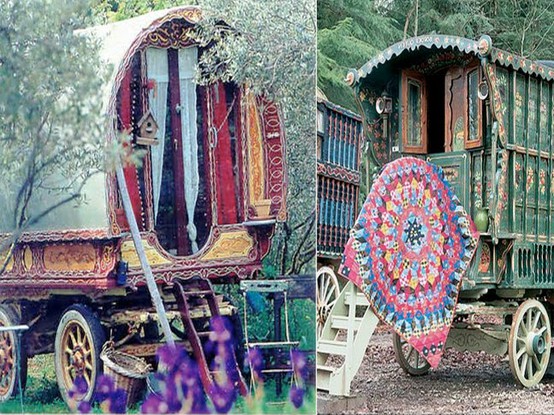 Eye For Design: Decorating Gypsy Chic Style
