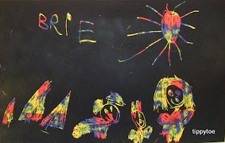 Tippytoe Crafts: Egyptian Scratch Art