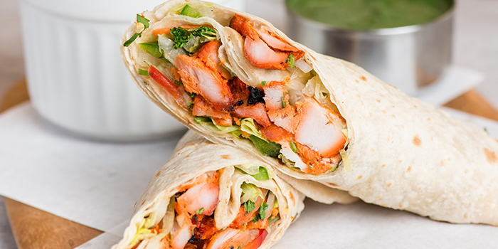 How to Make Chicken Tikka Wrap Recipe | Restaurant In South Delhi ...