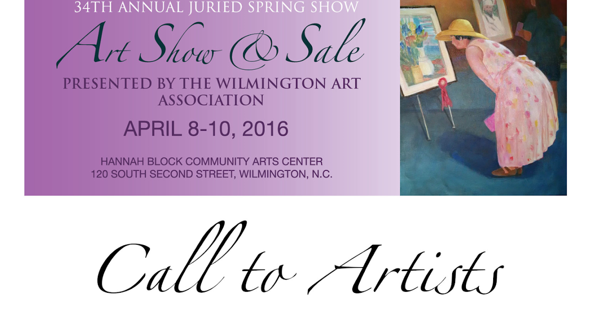 Wilmington Art Association Eblast: Spring Show Flash!