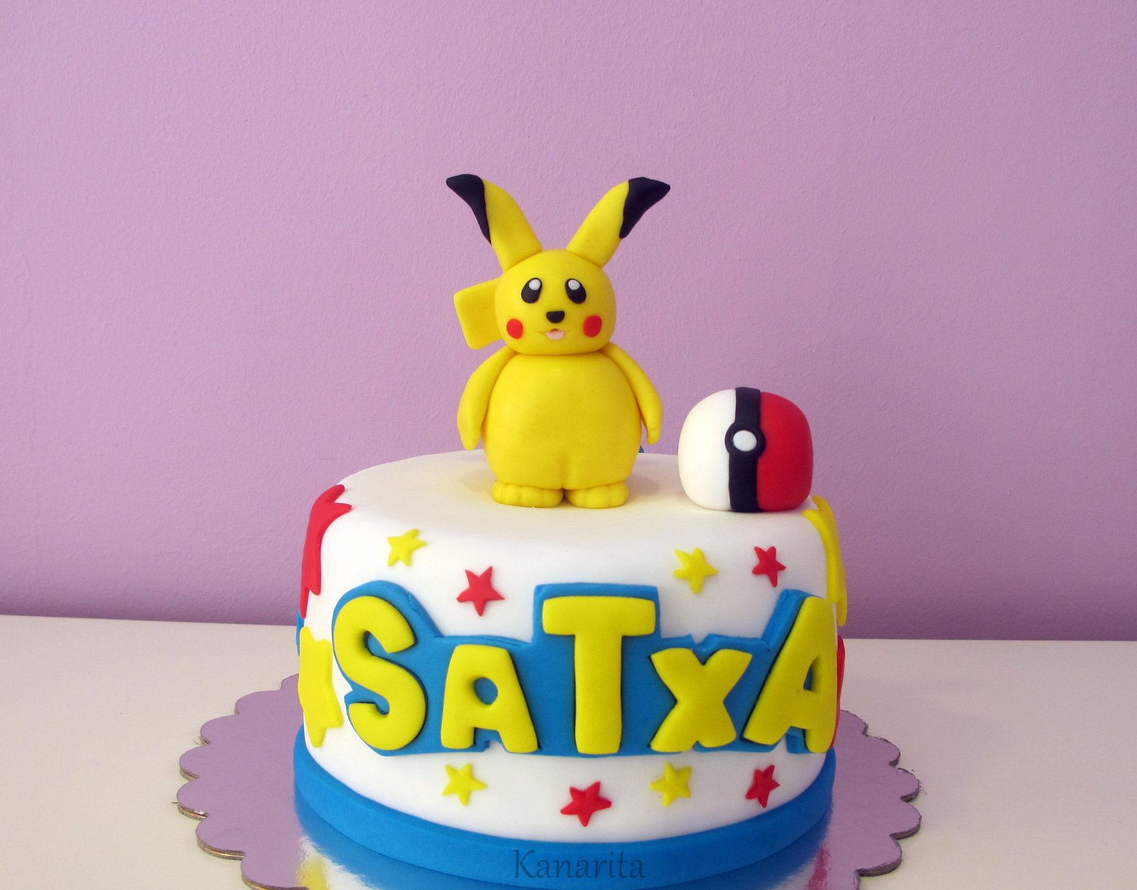 Los dulces de Kanarita: Pastel Pikachu II