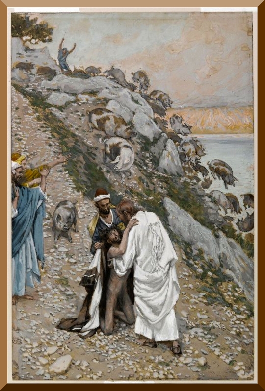 El Evangelio Comentado: Los endemoniados de Gerasa (Mc 5, 1-20)