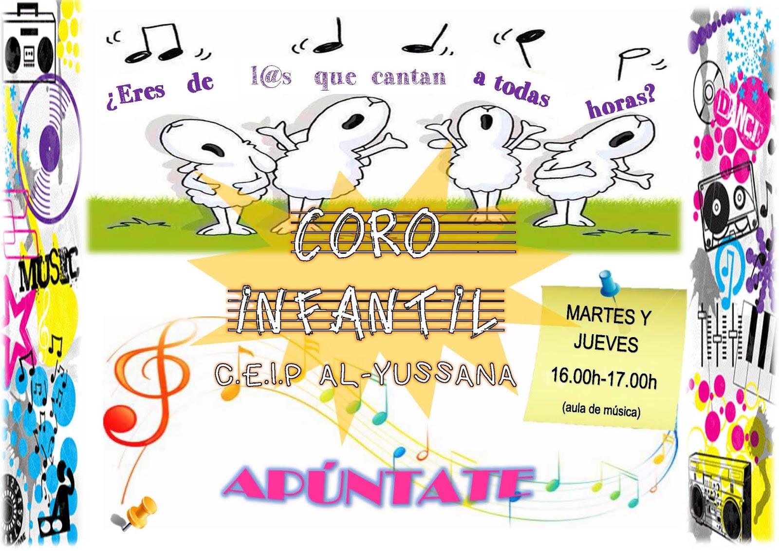 NOTIBLOG: EN MARCHA... ¡UN CORO!