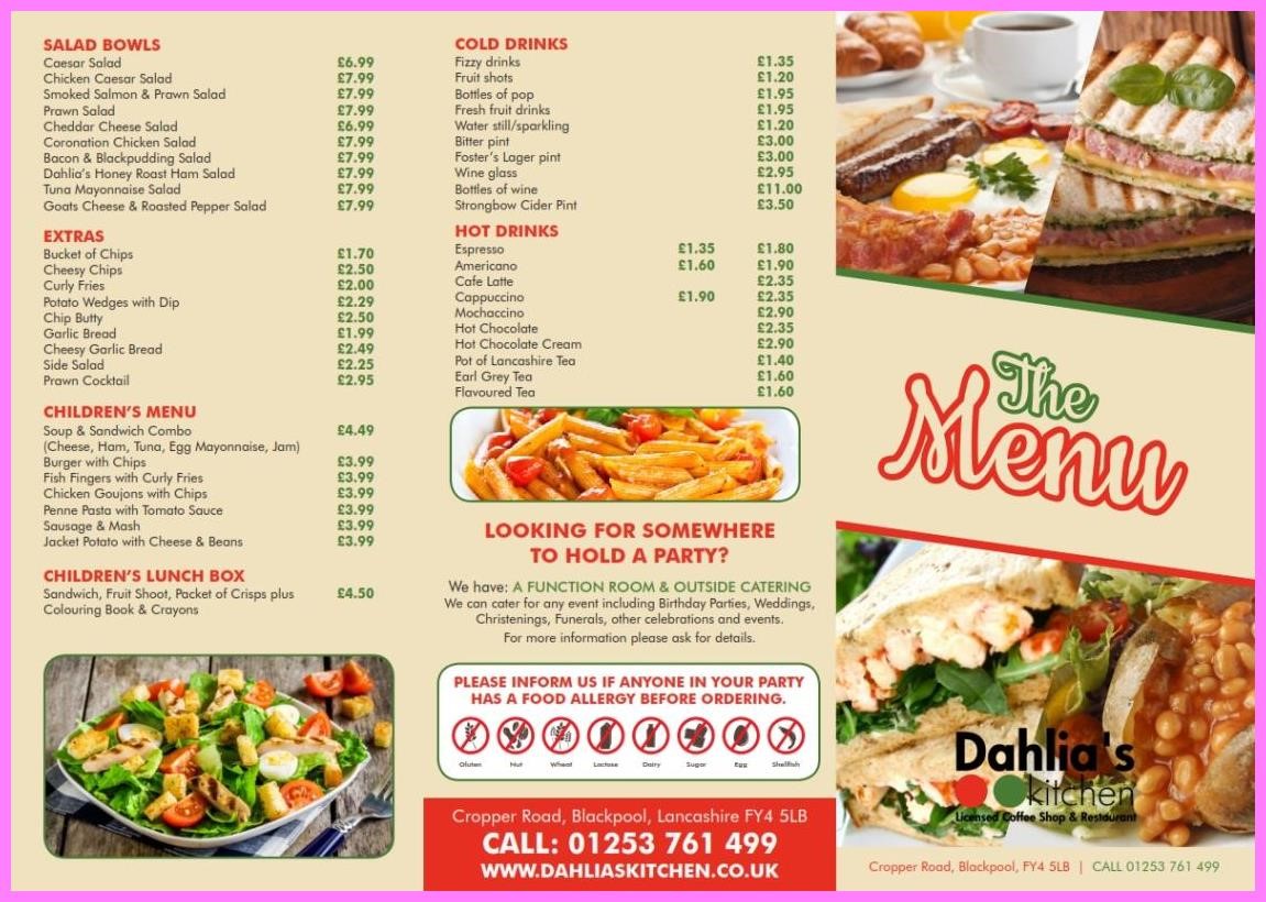 11 Cold Kitchen Menu - LNJE SHANA BROWNING'S BLOG