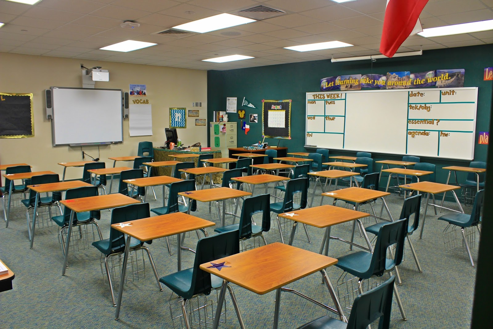 Classroom Tour: Ms. Norris' 8th Grade US History Class - Places I Will Go