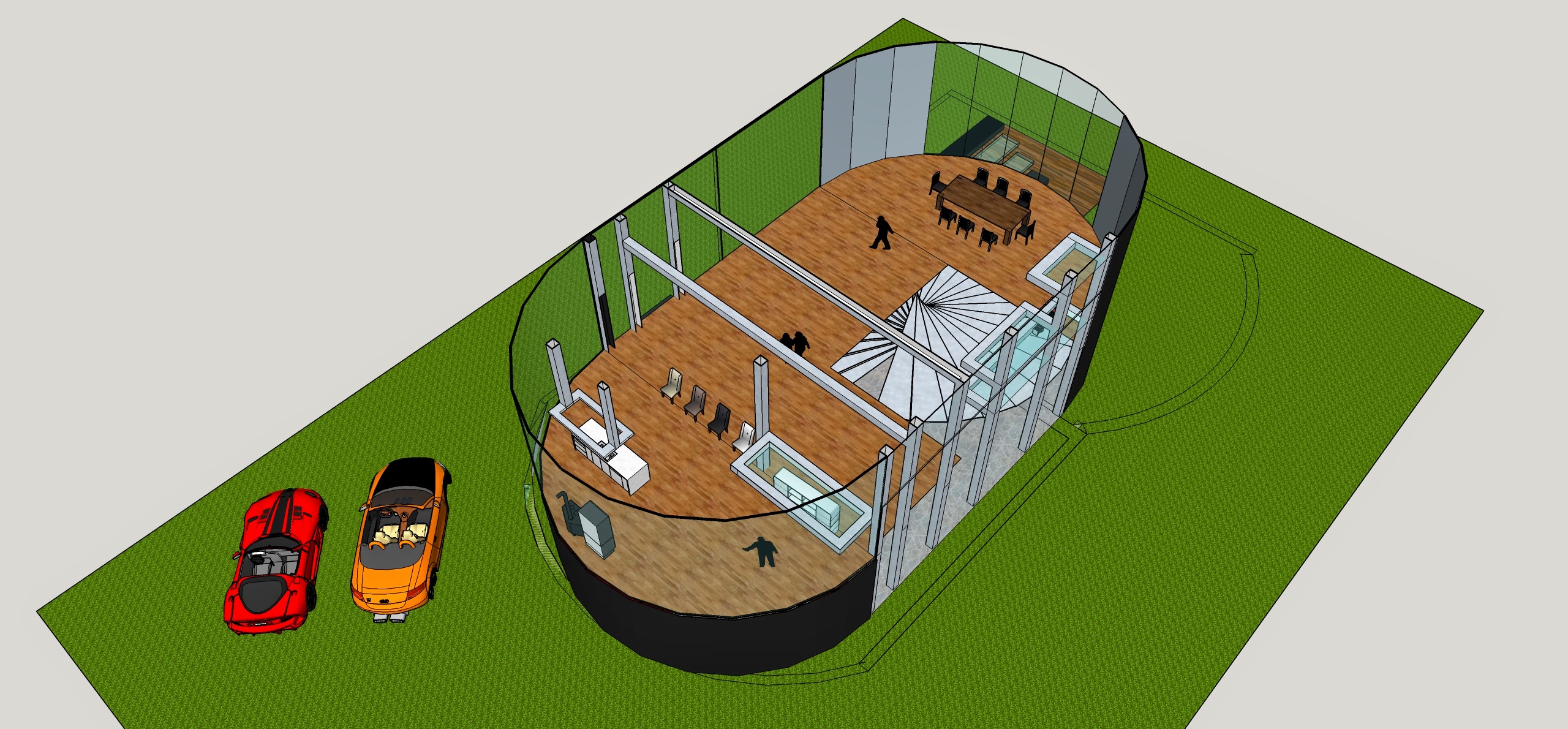 Arch1101: Final sketchup model