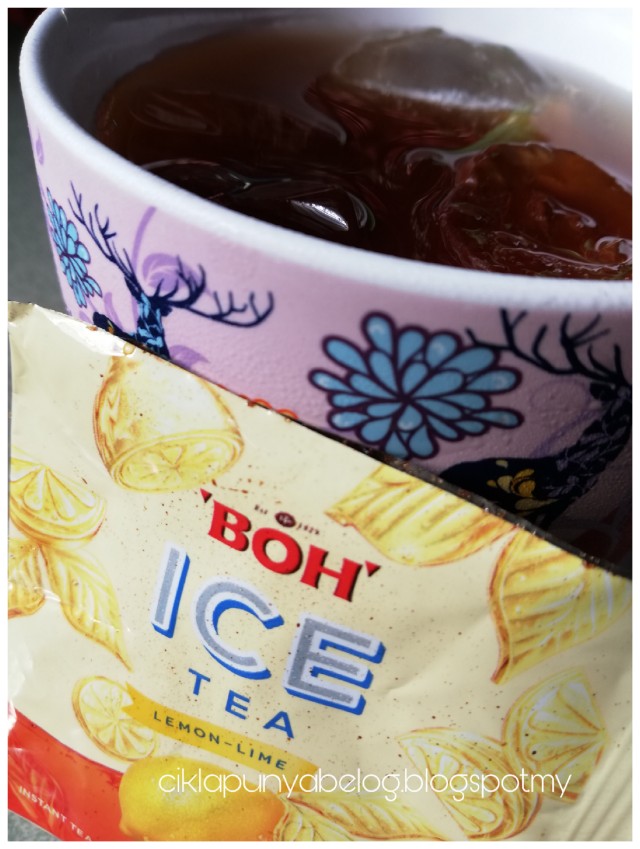 BOH Ice Tea Lemon Lime : Penggemar teh mesti cuba ini!