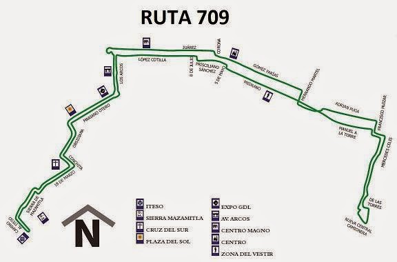 e-Gualix blog. : Ruta 709 Tur Guadalajara