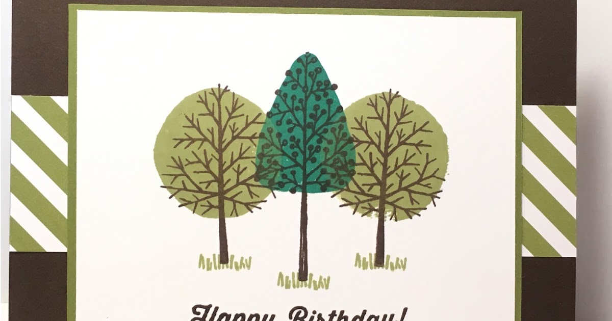MyDiane Designs: Birthday Trees