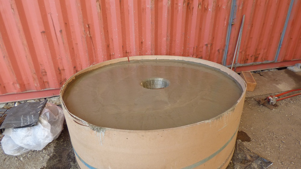 cruising on windora: The mooring block that Phil built