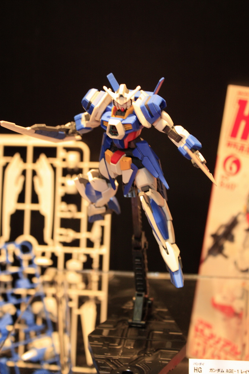 HG 1/144 Gundam AGE-1 Razor on Display @ 51st Shizuoka Hobby Show 2012