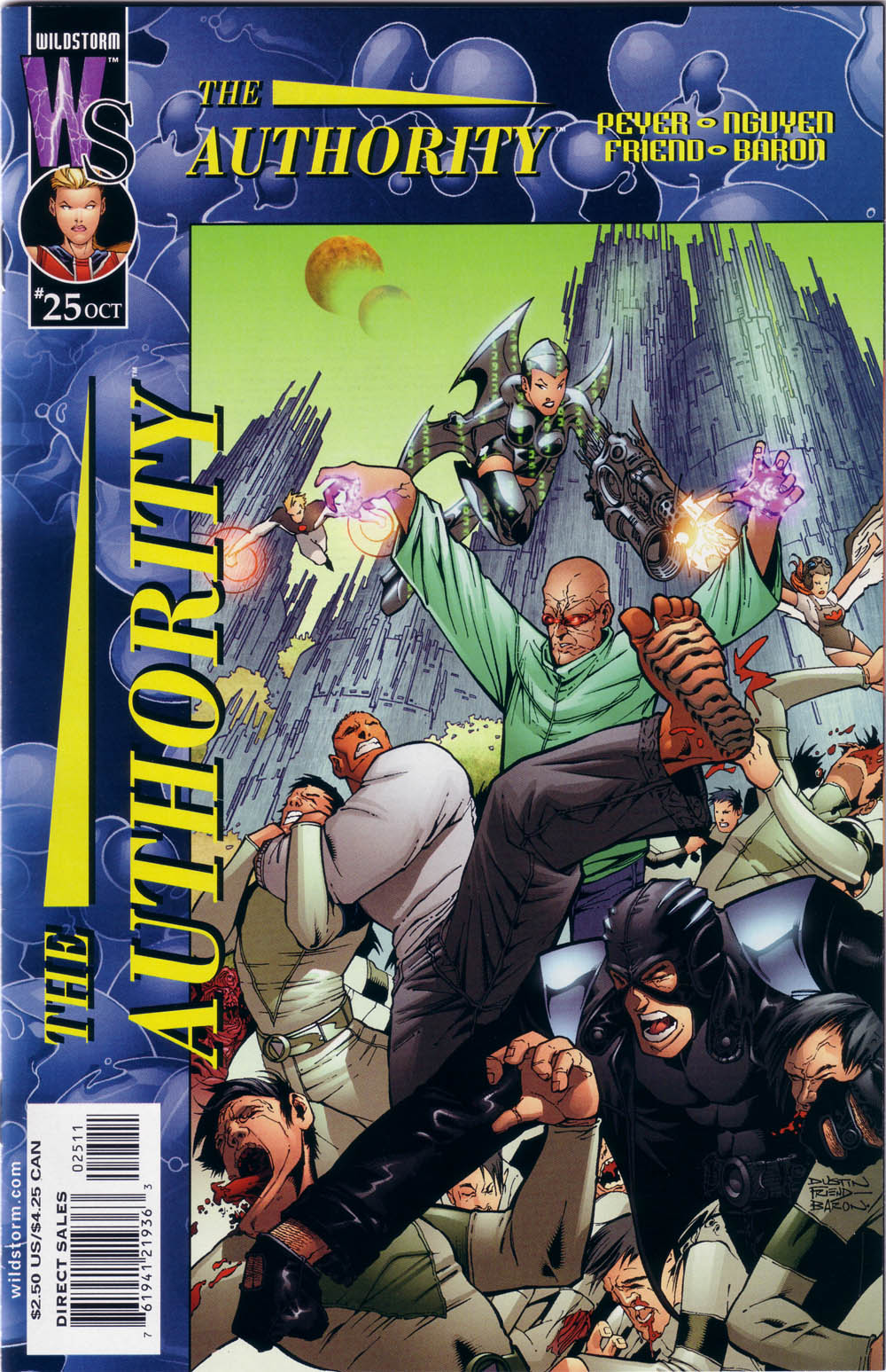 Bryan Hitch Frank Quitely Mark Millar The Authority Warren Ellis WildStorm