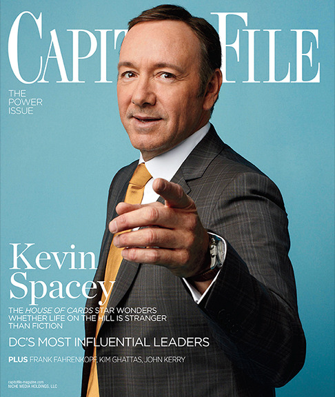 Smartologie: Kevin Spacey for Capitol File Magazine May 2013