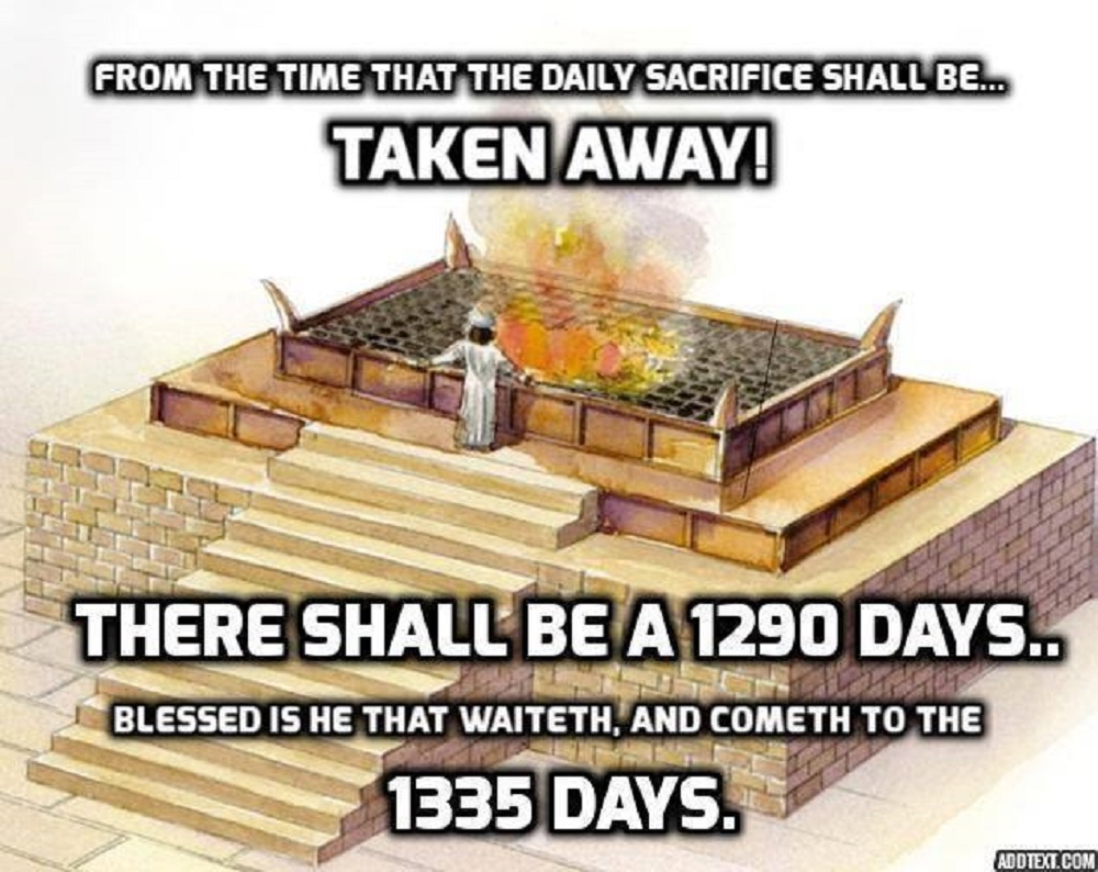 End of the Age. Bible Prophecy: Daily Sacrifice Taken Away, Abomination ...