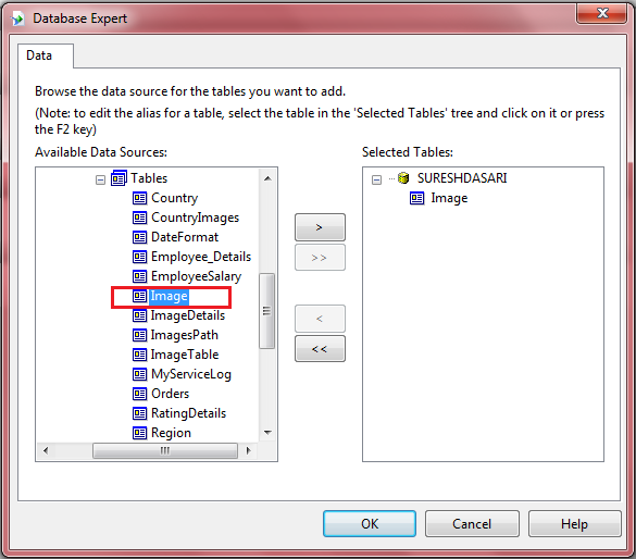 Dynamically Display Images In Crystal Report From Database In Asp C Vb
