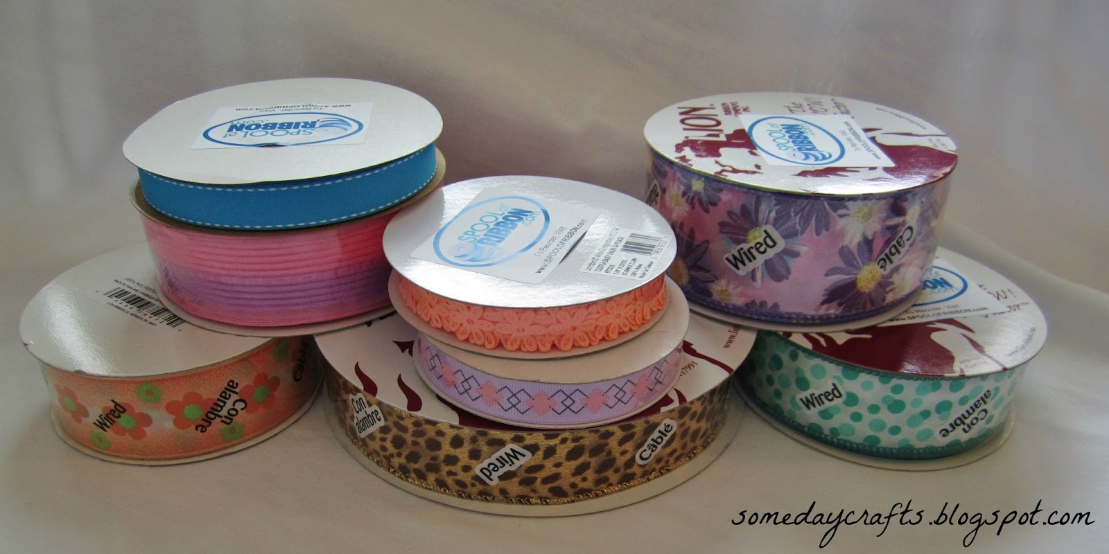 Someday Crafts: Spool of Ribbon Promo and Giveaway!