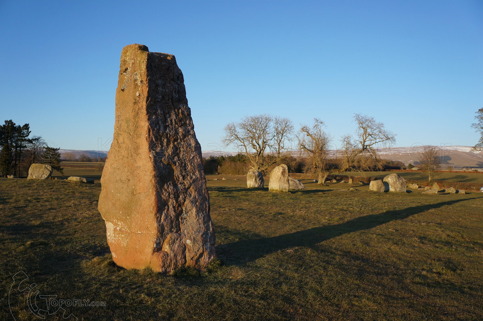 Topofly: Long Meg and Her Daughters: Encounters from Above and Within