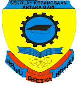 SK ANTARA GAPI: LENCANA & BENDERA