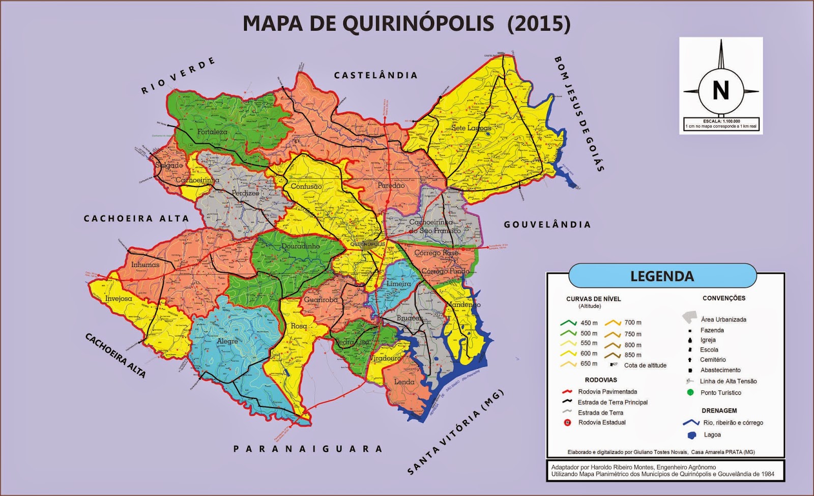 BLOG DO LEON: Mapa em alta resolução das microrregiões do município de ...