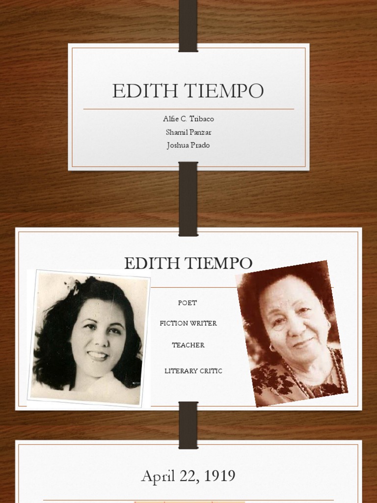 edith tiempo - philippin news collections
