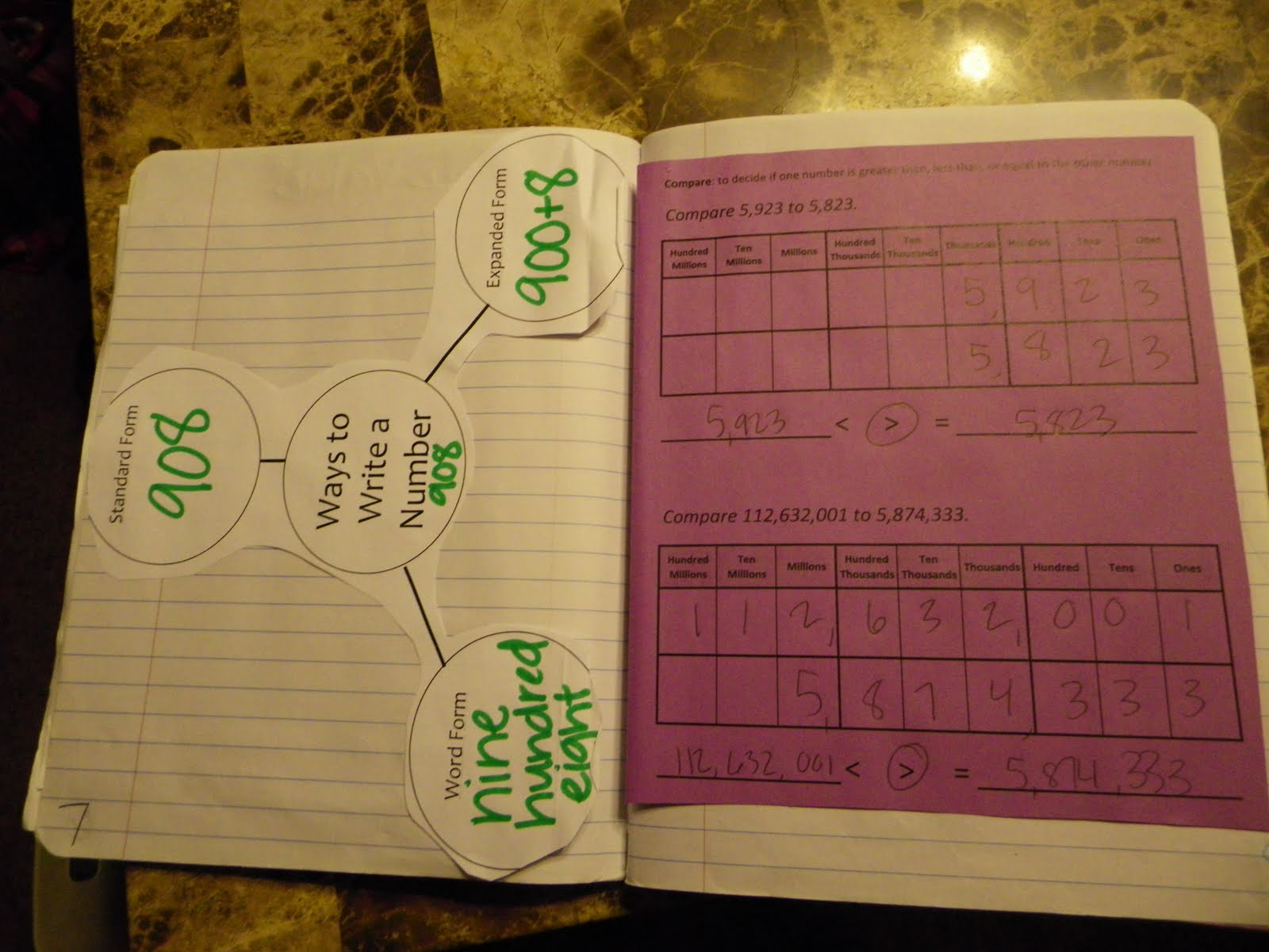 Tales of Frogs and Cupcakes: Math Notebooks