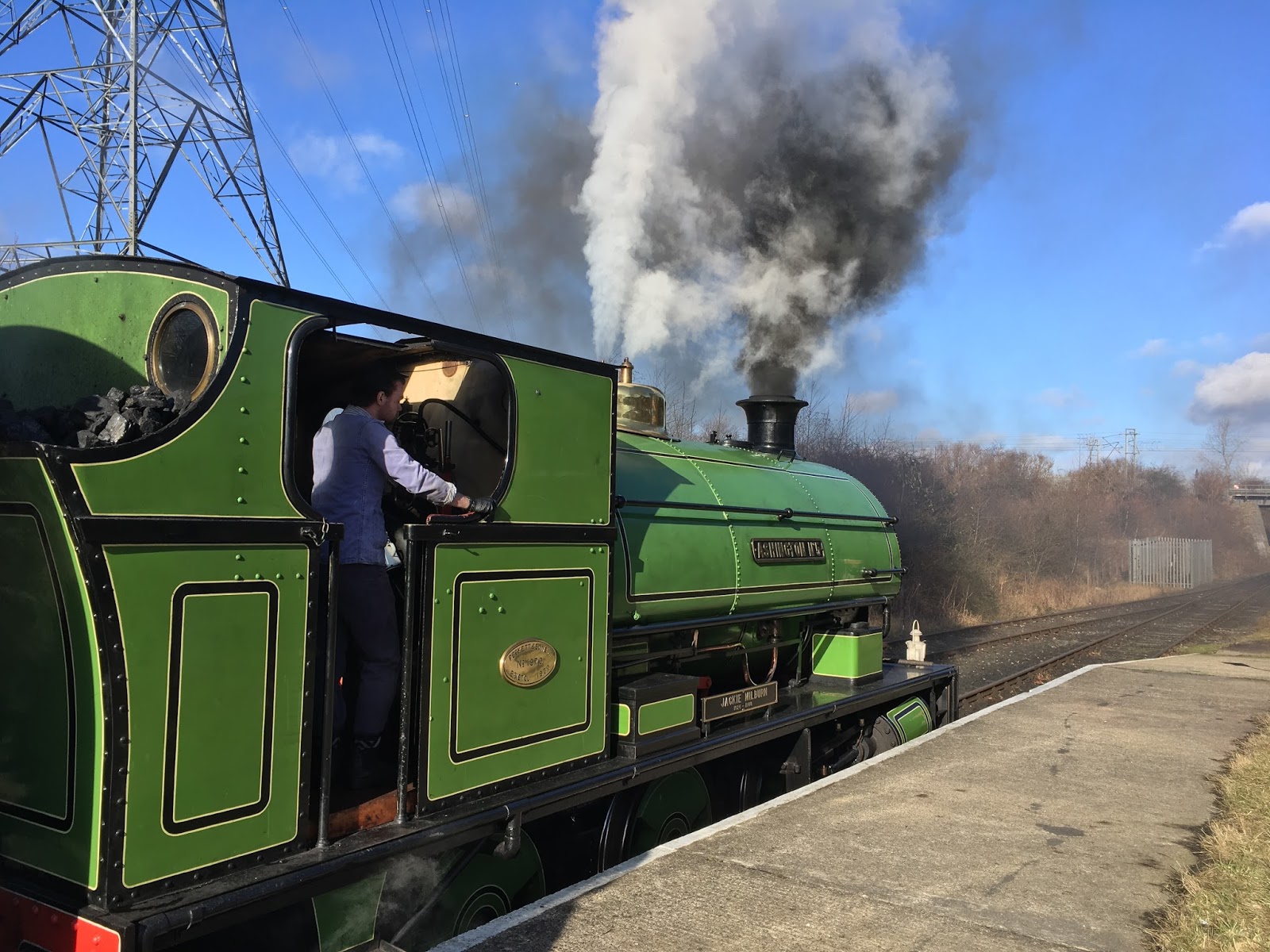 North Tyneside Steam Railway: ACC5 at Percy Main