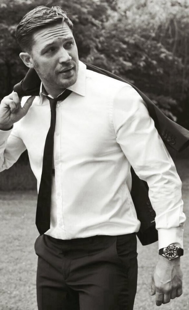 Retro Vintage Mod Style: Tom Hardy: Bold Simplicity