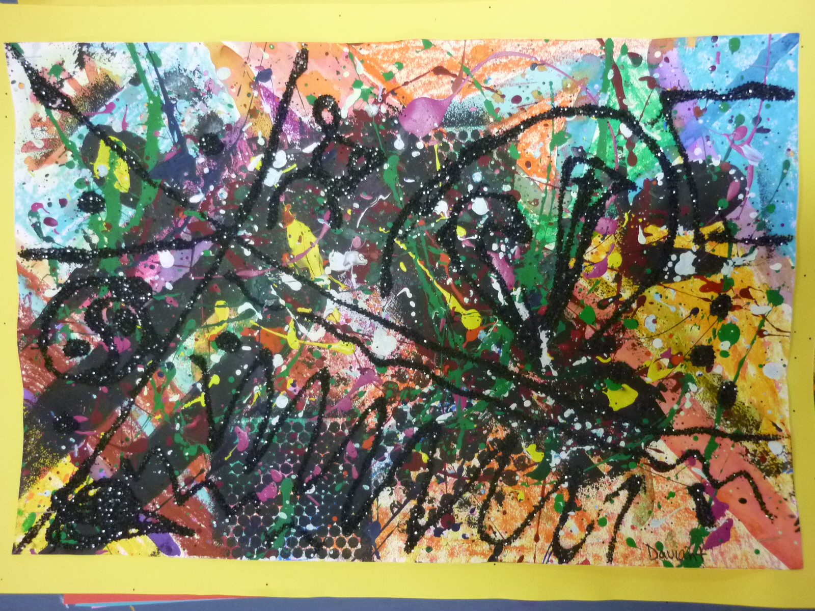 Mrs. Werner's Art Room: 5th Grade Non-Objective Paintings